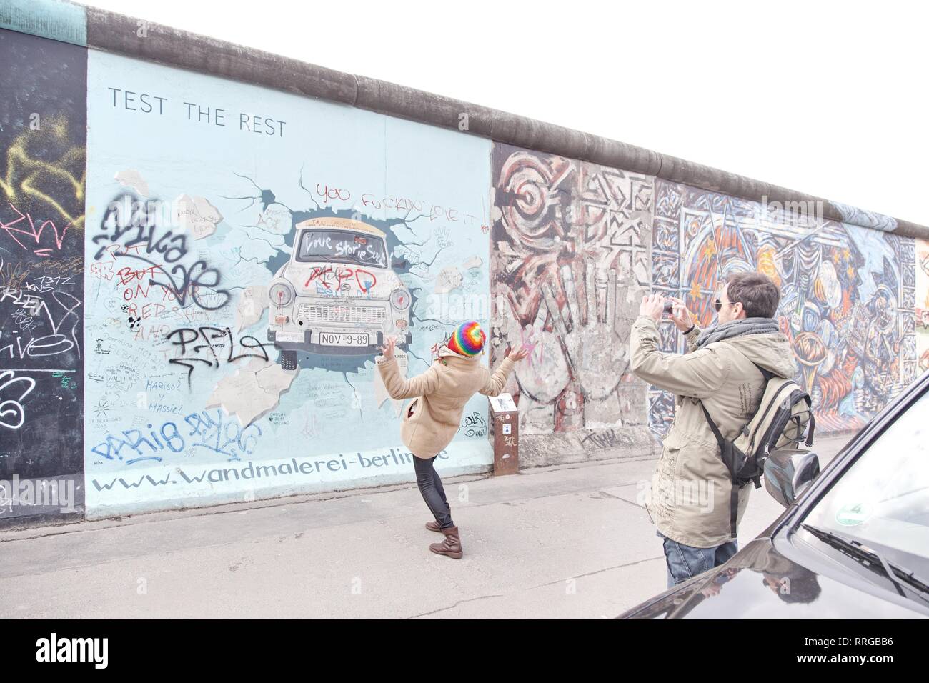 East Side Gallery, Berlin, Germany, Europe Stock Photo - Alamy