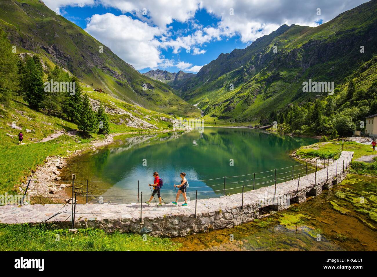 The Gleno Dam, Vilminore di Scalve, Val di Scalve, Lombardy, Italy ...