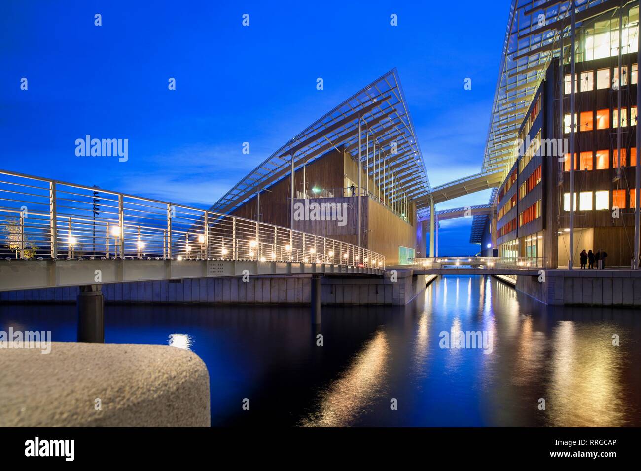 Astrup Fearnley, Tjuvholmen district, Oslo, Norway, Scandinavia, Europe ...