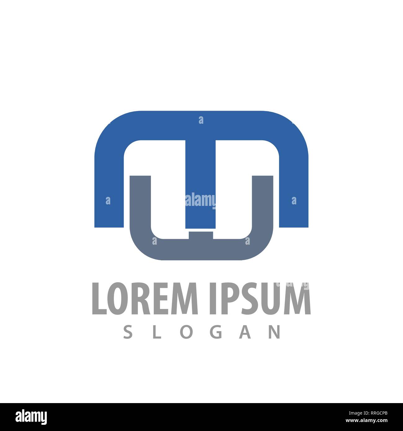 Curved logo hi-res stock photography and images - Alamy