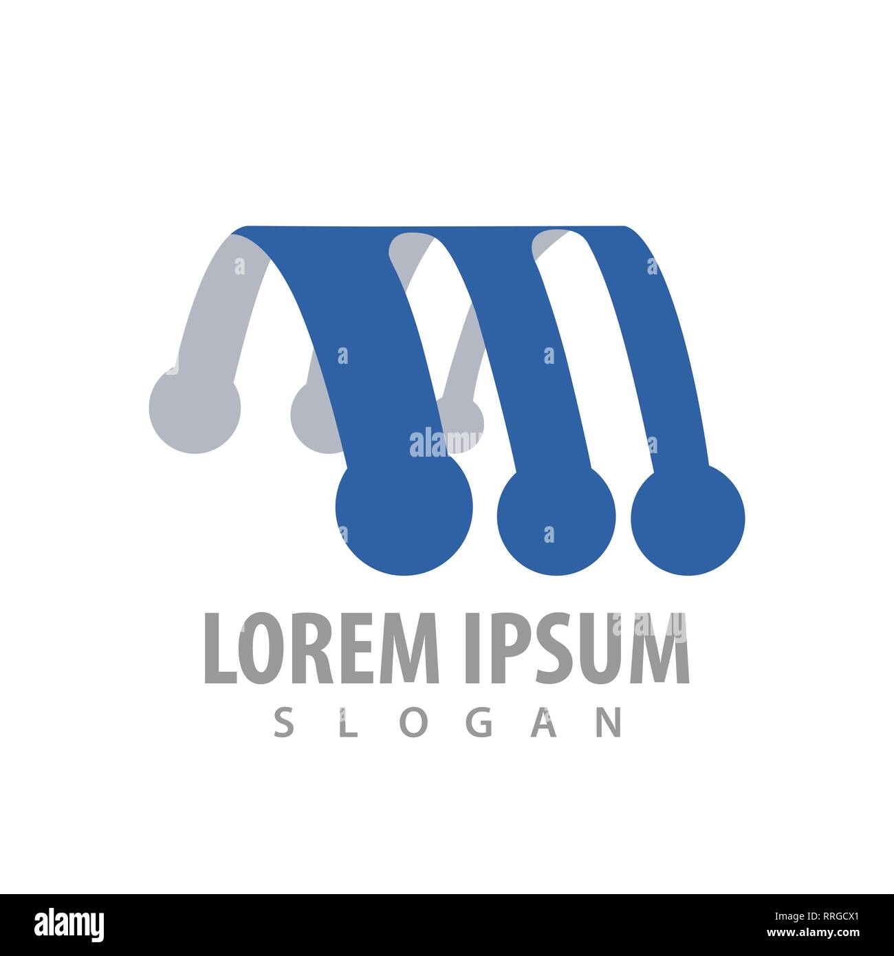 Curved logo hi-res stock photography and images - Alamy