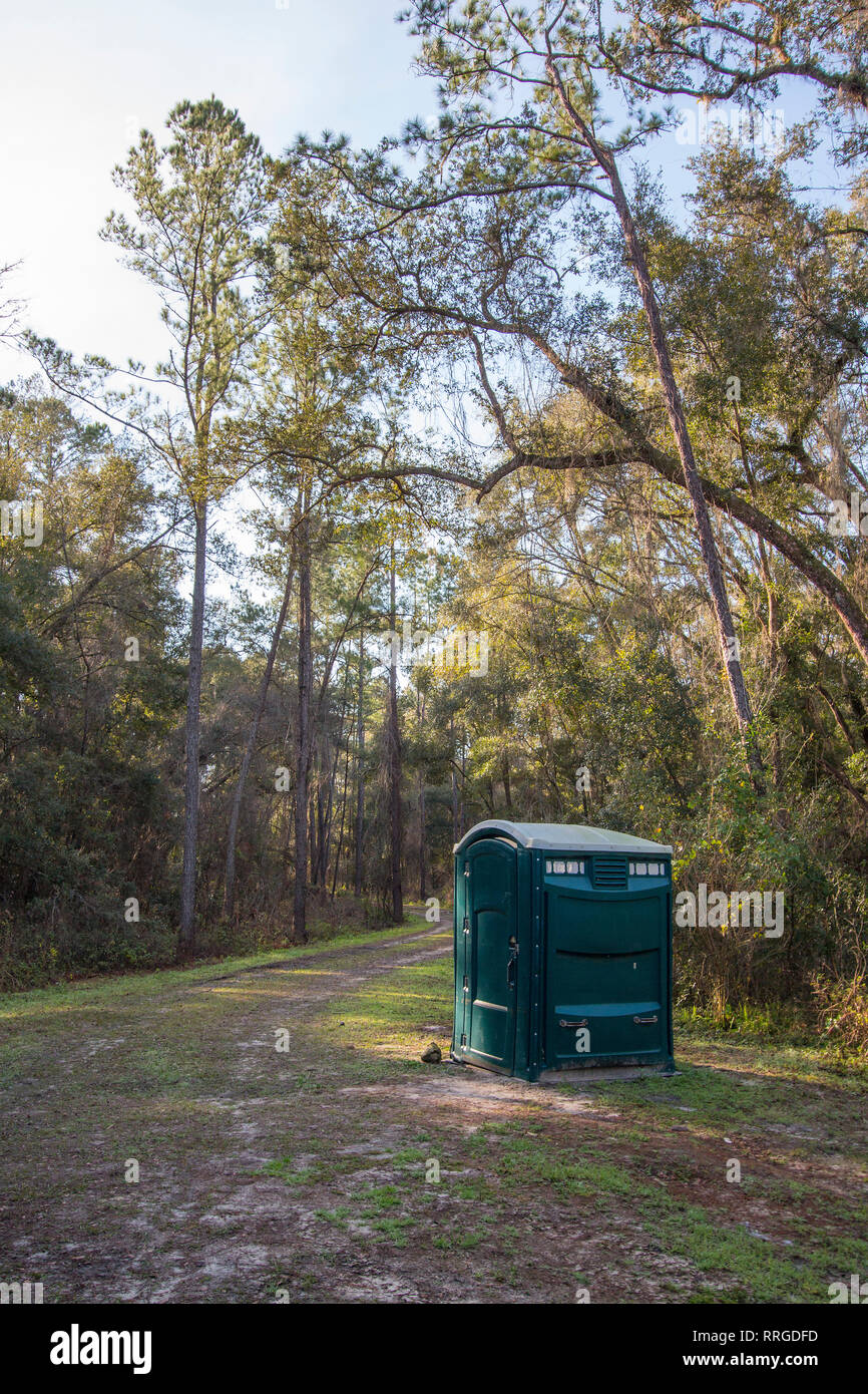 Toilet in the woods hi-res stock photography and images - Alamy
