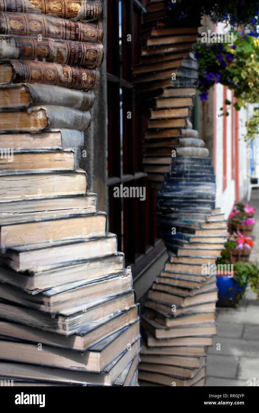 Cultural Tourism: The Book Shop in Wigtown, small village in Dumfries ...