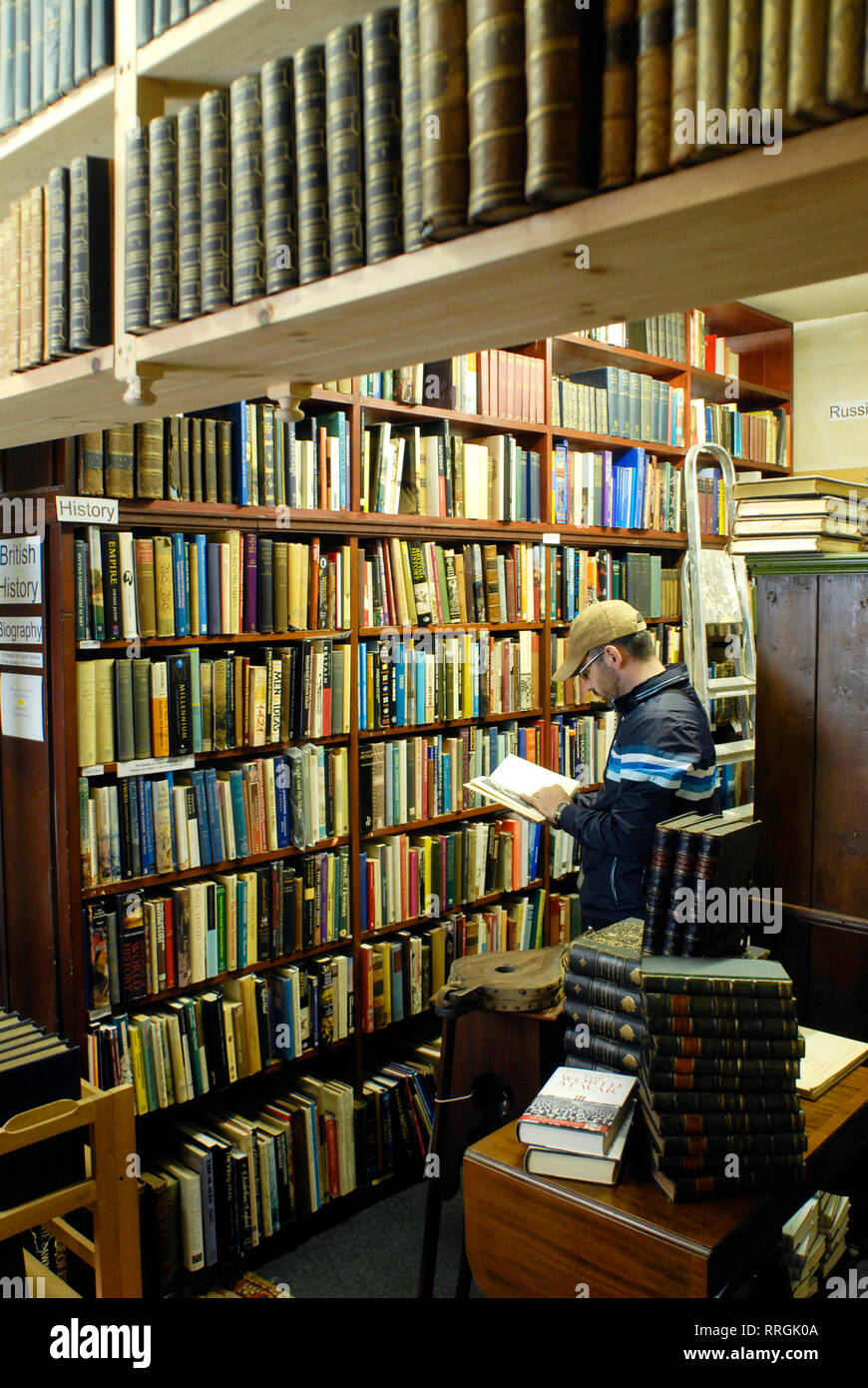 Cultural Tourism: The Book Shop in Wigtown, small village in Dumfries ...