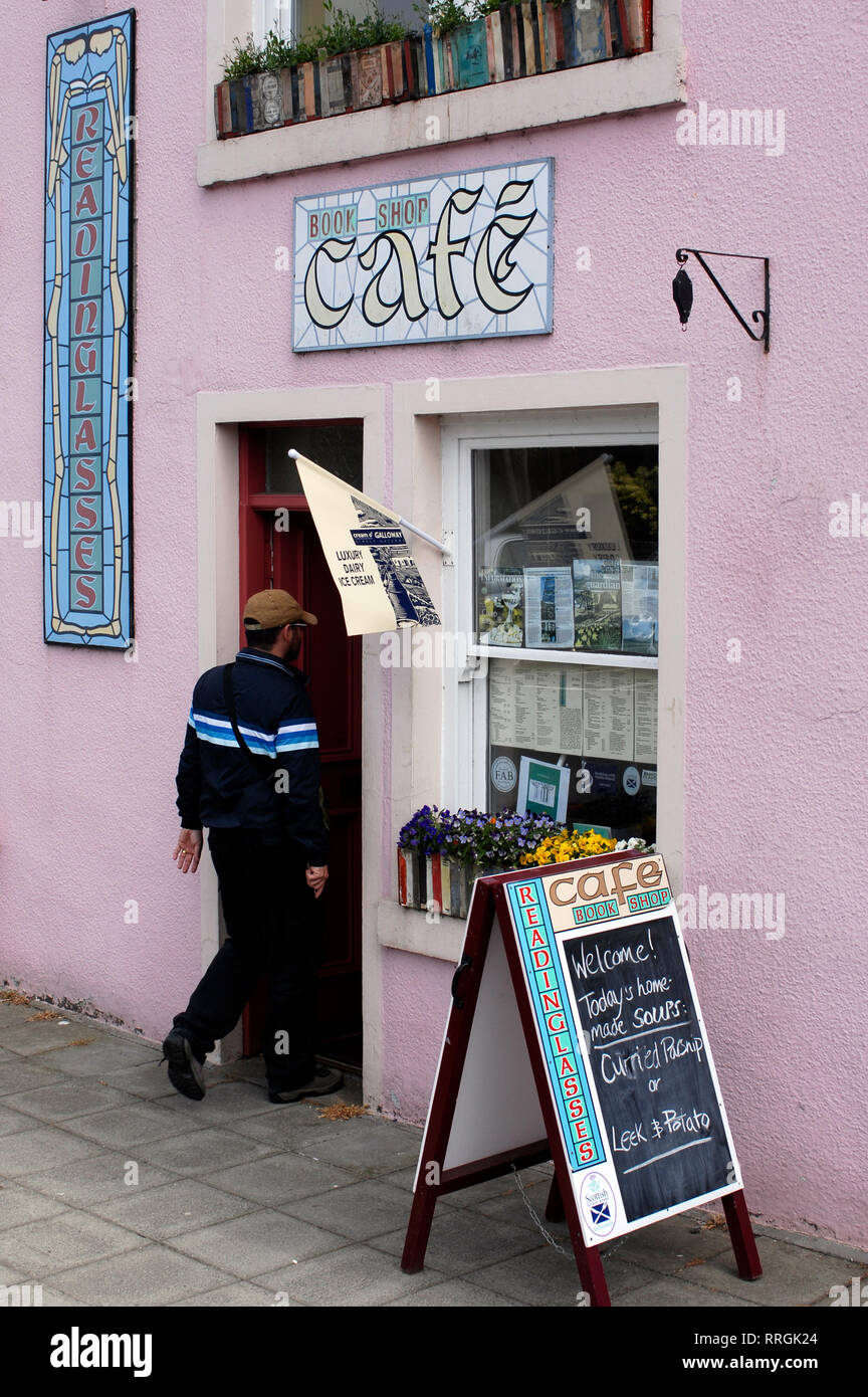 Cultural Tourism: Reading Lasses Cafe, in Wigtown, small village in ...