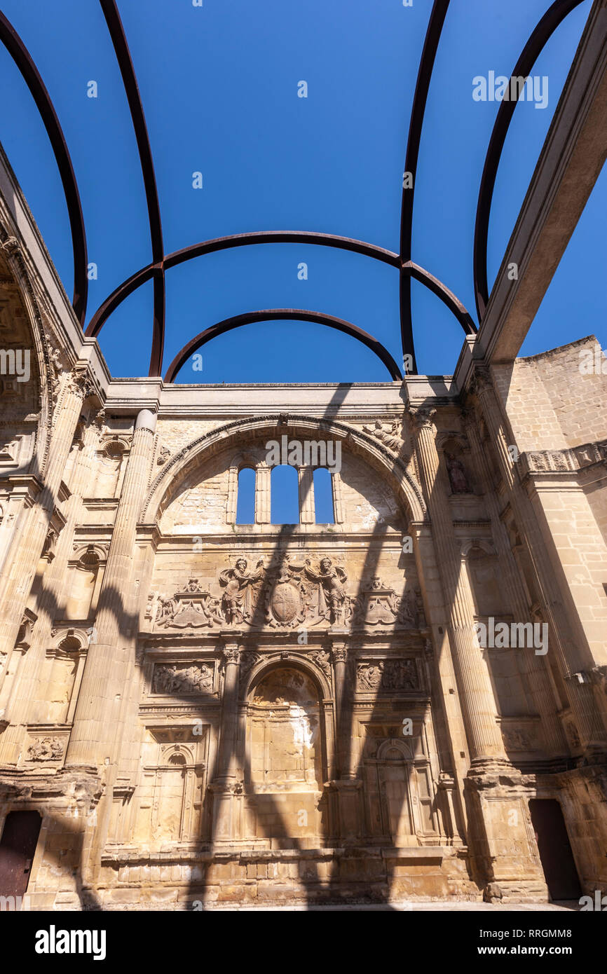 Capilla de los Benavides ruins, Baeza, Jaen province, Andalucia, Spain ...
