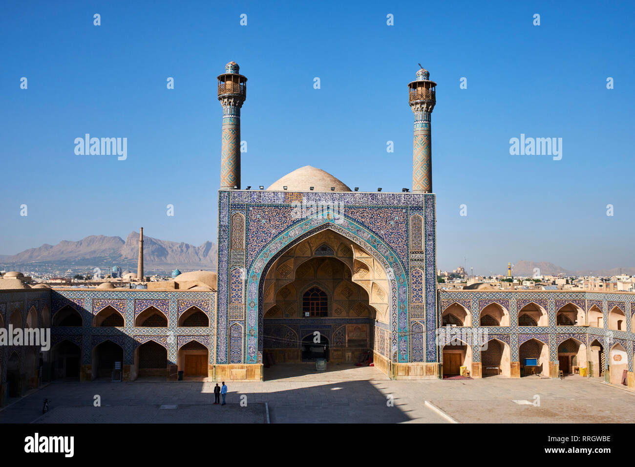 Friday Mosque, UNESCO World Heritage Site, Isfahan, Iran, Middle East ...