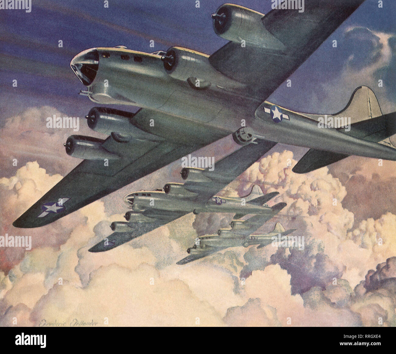 Boeing Flying Fortress Stock Photo - Alamy