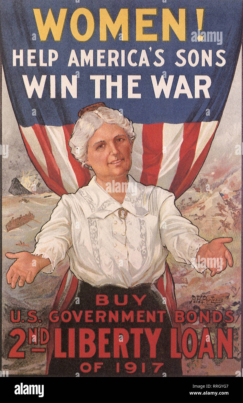 Women! Help America's Sons Stock Photo - Alamy