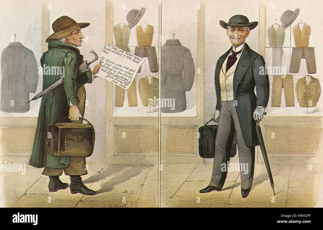 A Changed Man Stock Photo - Alamy