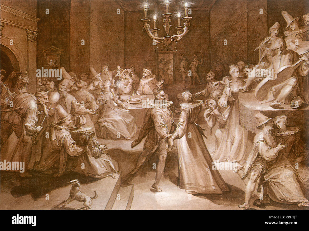 The Masked Ball Stock Photo - Alamy