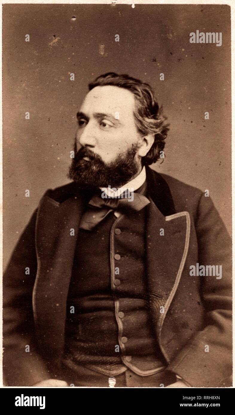 Leon Gambetta, 1865, by Alphonse J. Liebert Stock Photo - Alamy