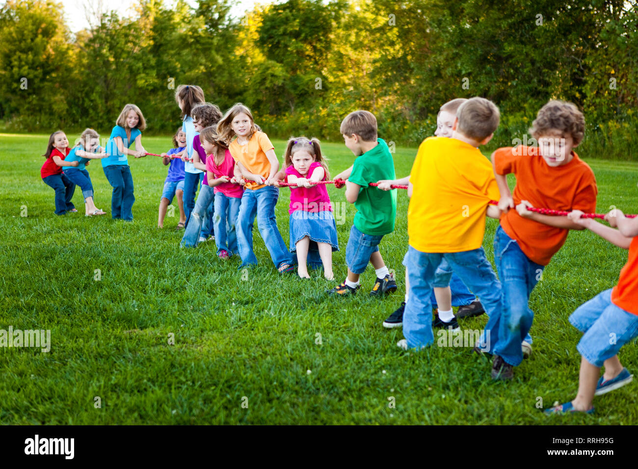 Children boys versus girls hi-res stock photography and images - Alamy