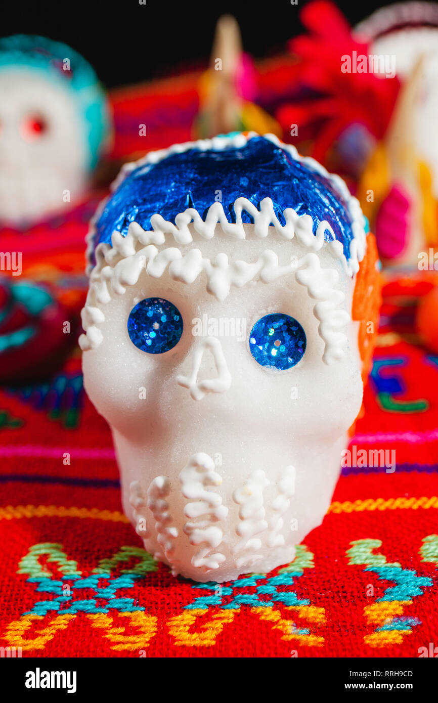 Sweet Mexican Sugar Skull Stock Photo - Alamy