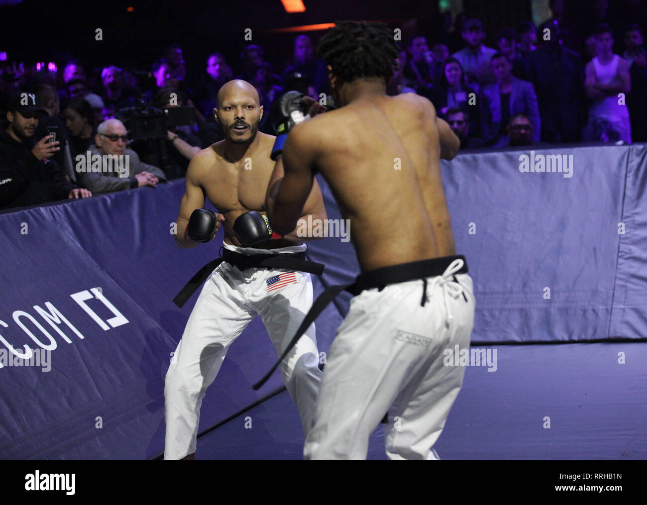 Celebrities attend Karate Combat Hollywood at Avalon in Hollywood. Featuring: Abdalla Ibrahim ...