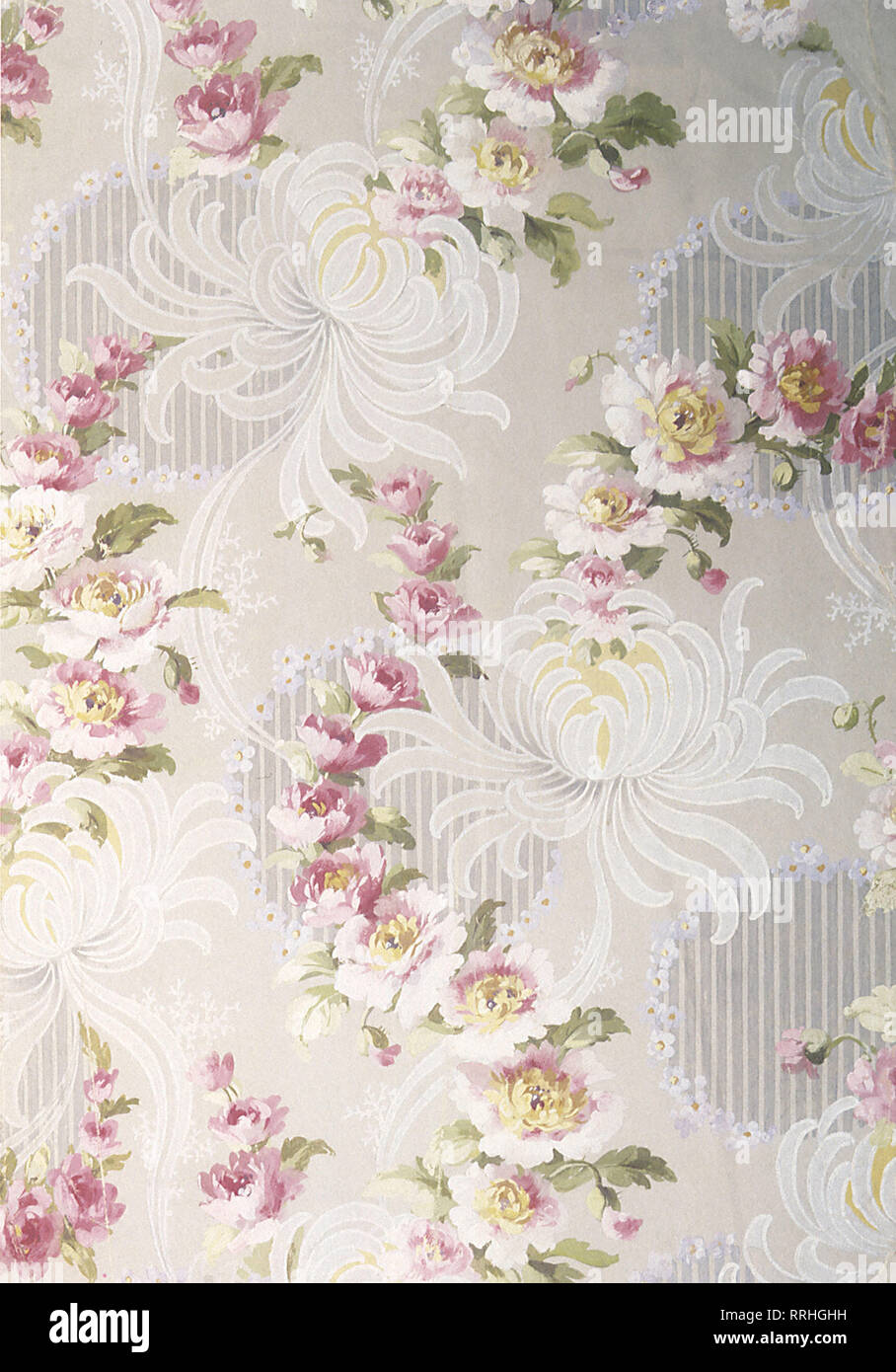 Floral repeat pattern hi-res stock photography and images - Alamy