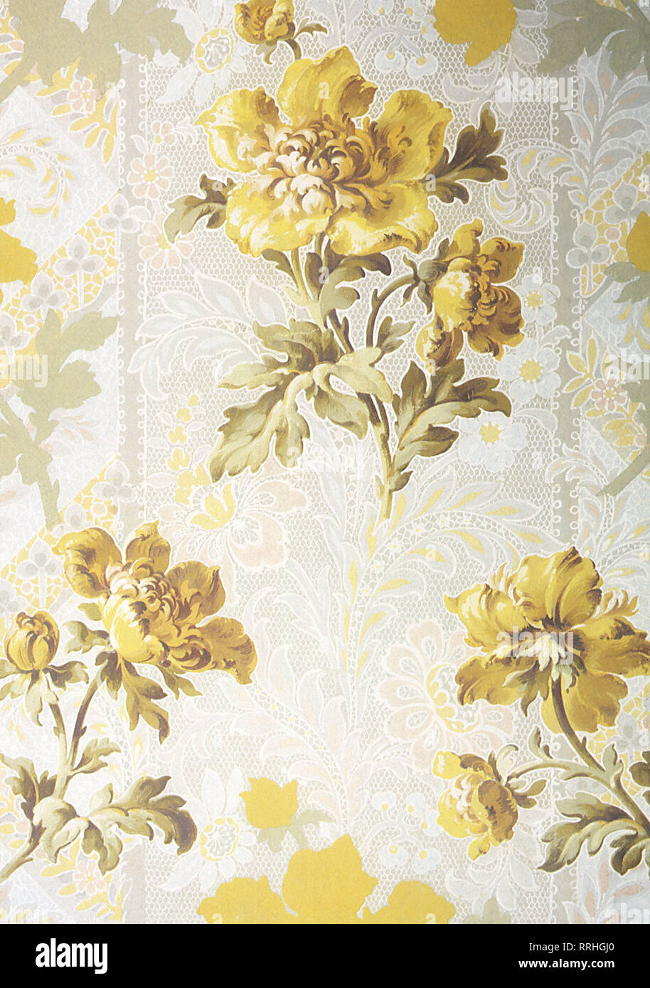 Floral repeat pattern hi-res stock photography and images - Alamy