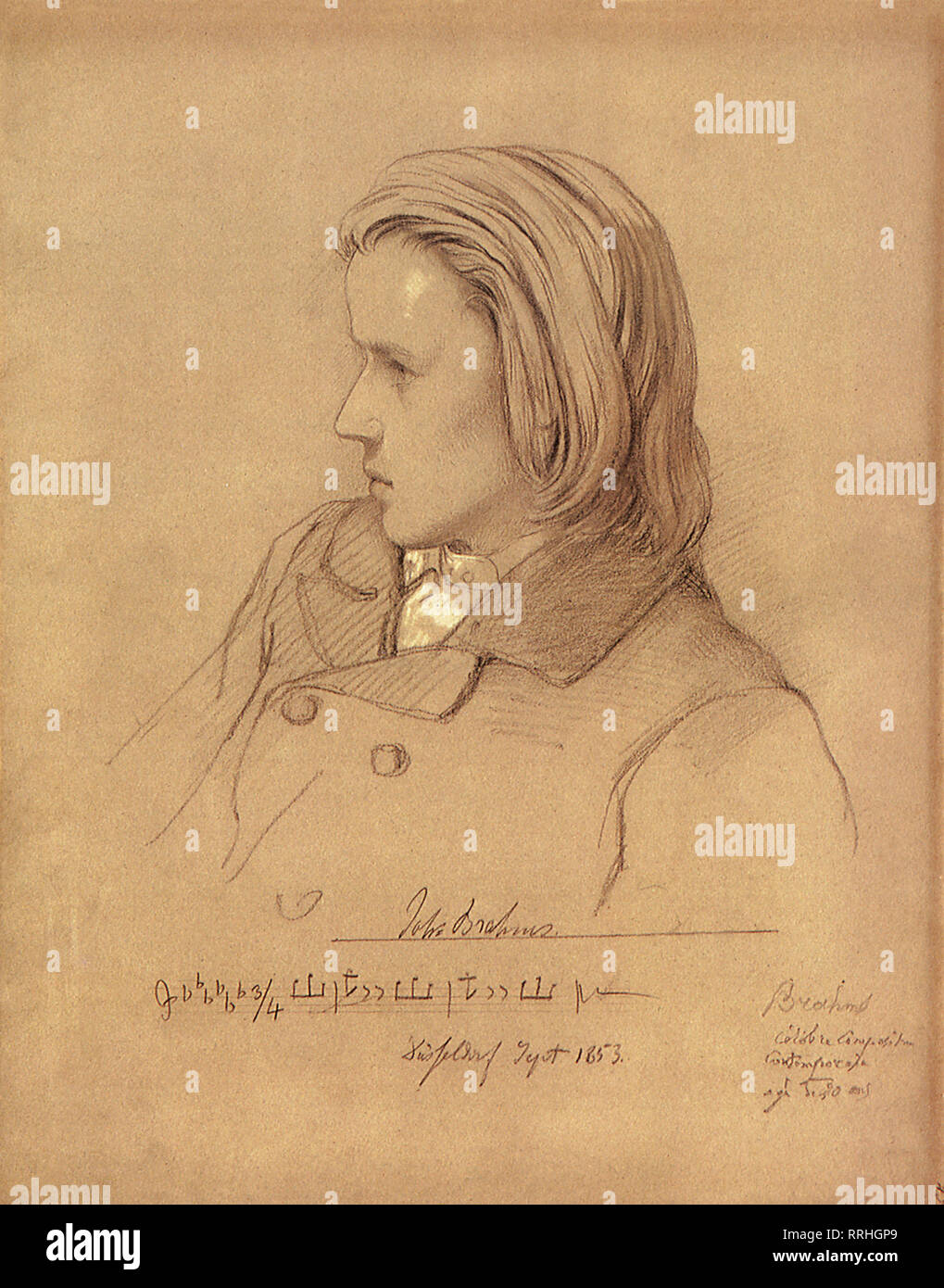 Composer brahms hi-res stock photography and images - Alamy