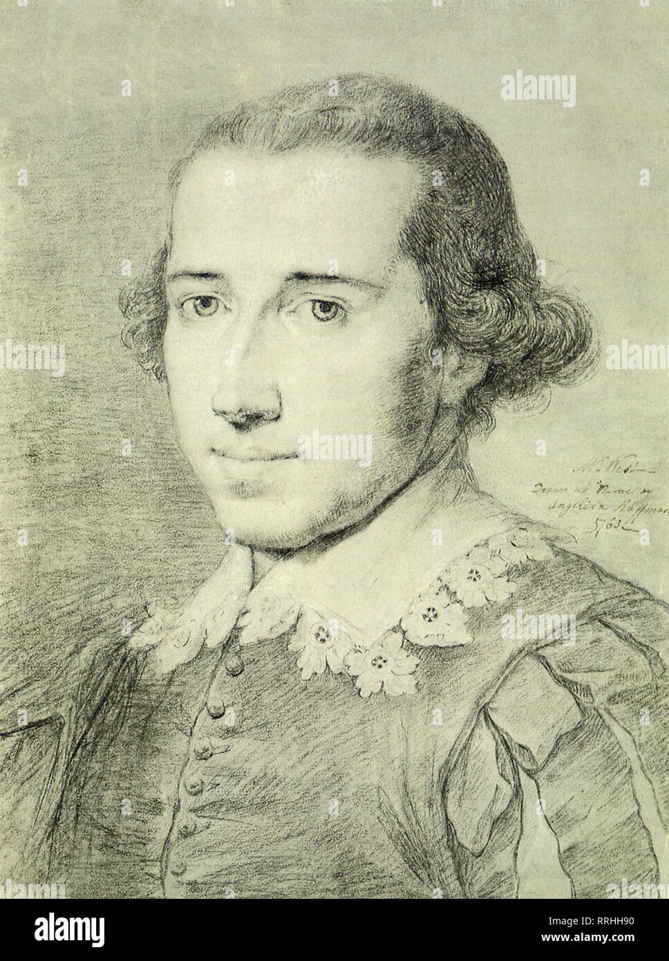 Benjamin west portrait hi-res stock photography and images - Alamy