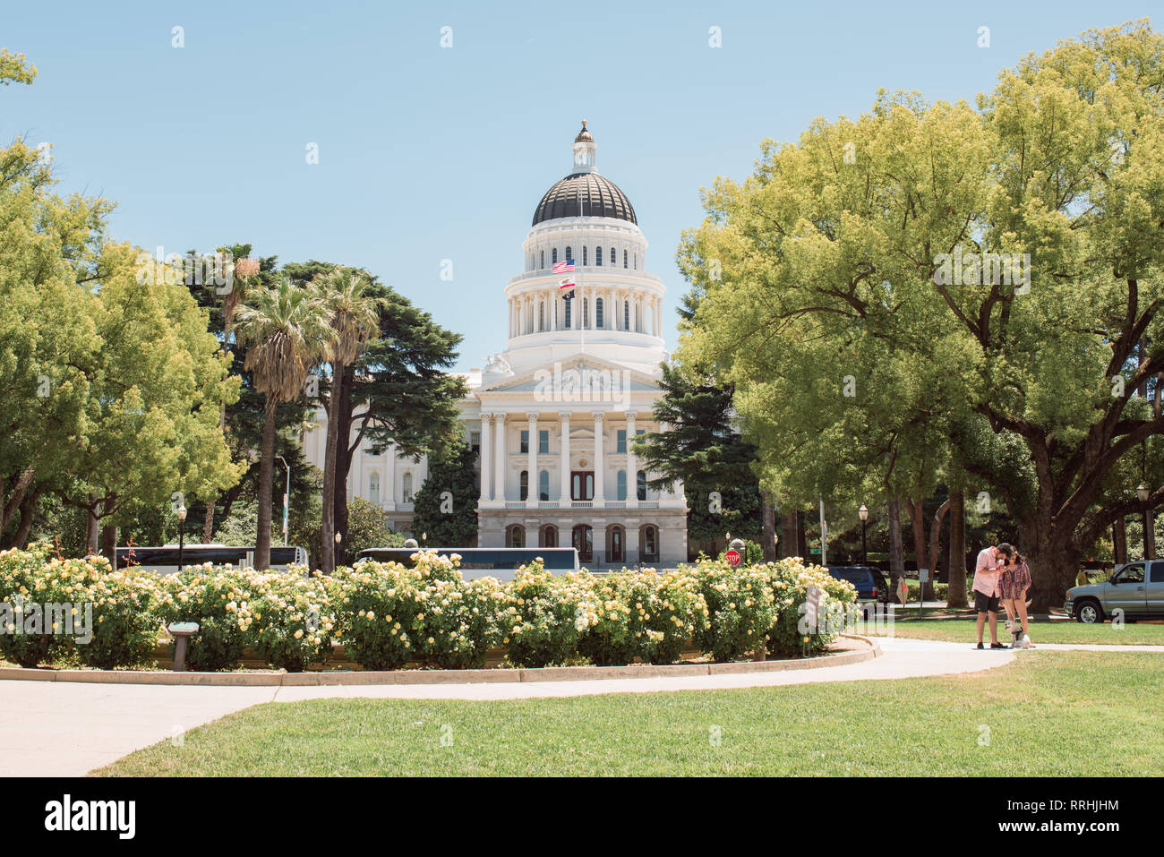 California capitol grounds hi-res stock photography and images - Alamy