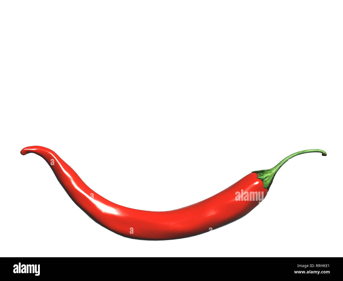 Chili pepper plant red Cut Out Stock Images & Pictures - Alamy
