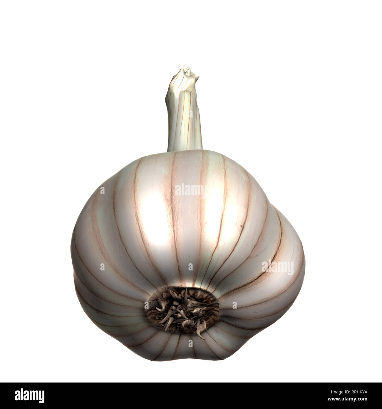 Natural garlic Cut Out Stock Images & Pictures - Alamy