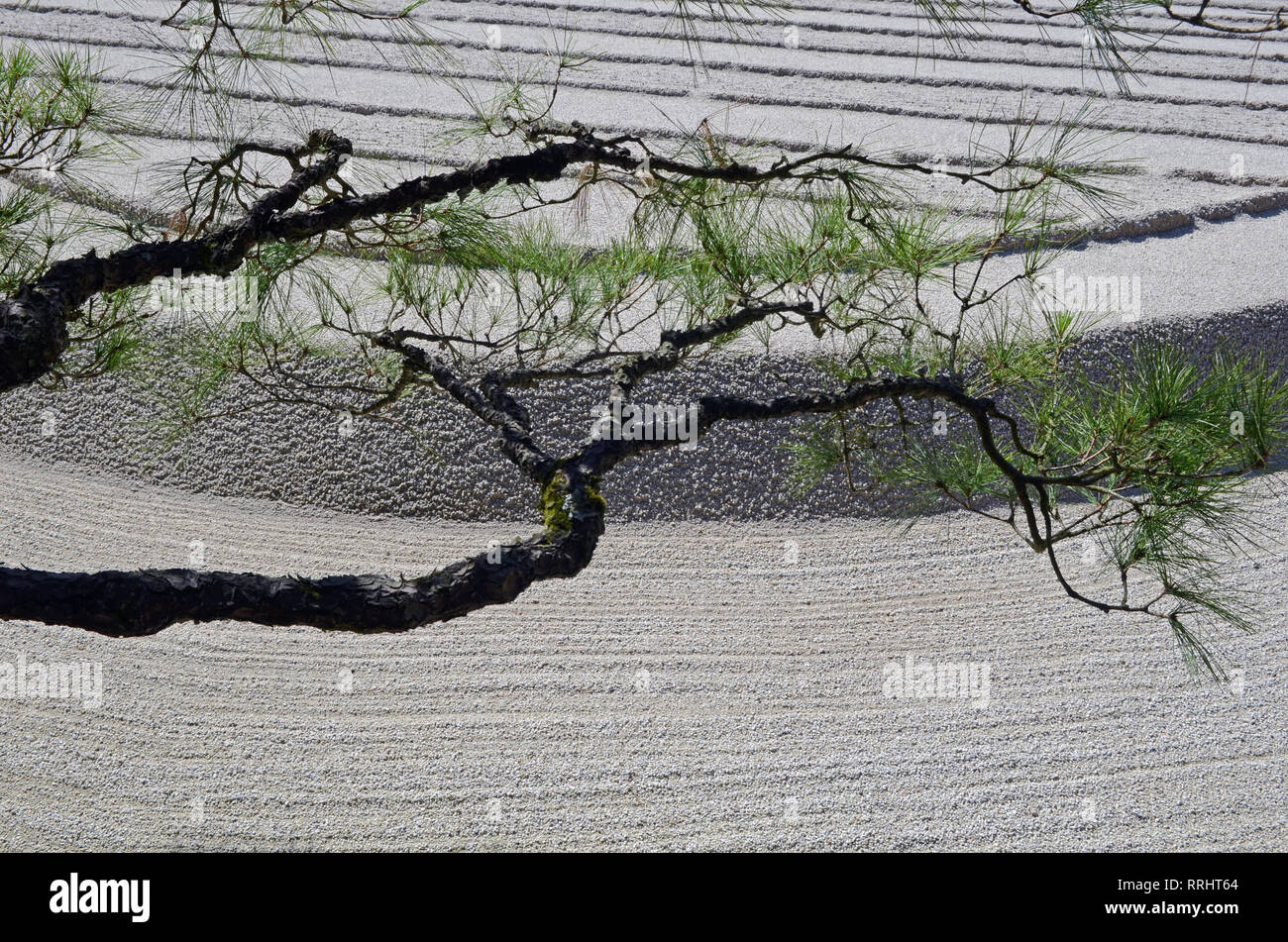 Ginkakuji, Temple of the Silver Pavilion or Jisho-ji, Kyoto Stock Photo ...