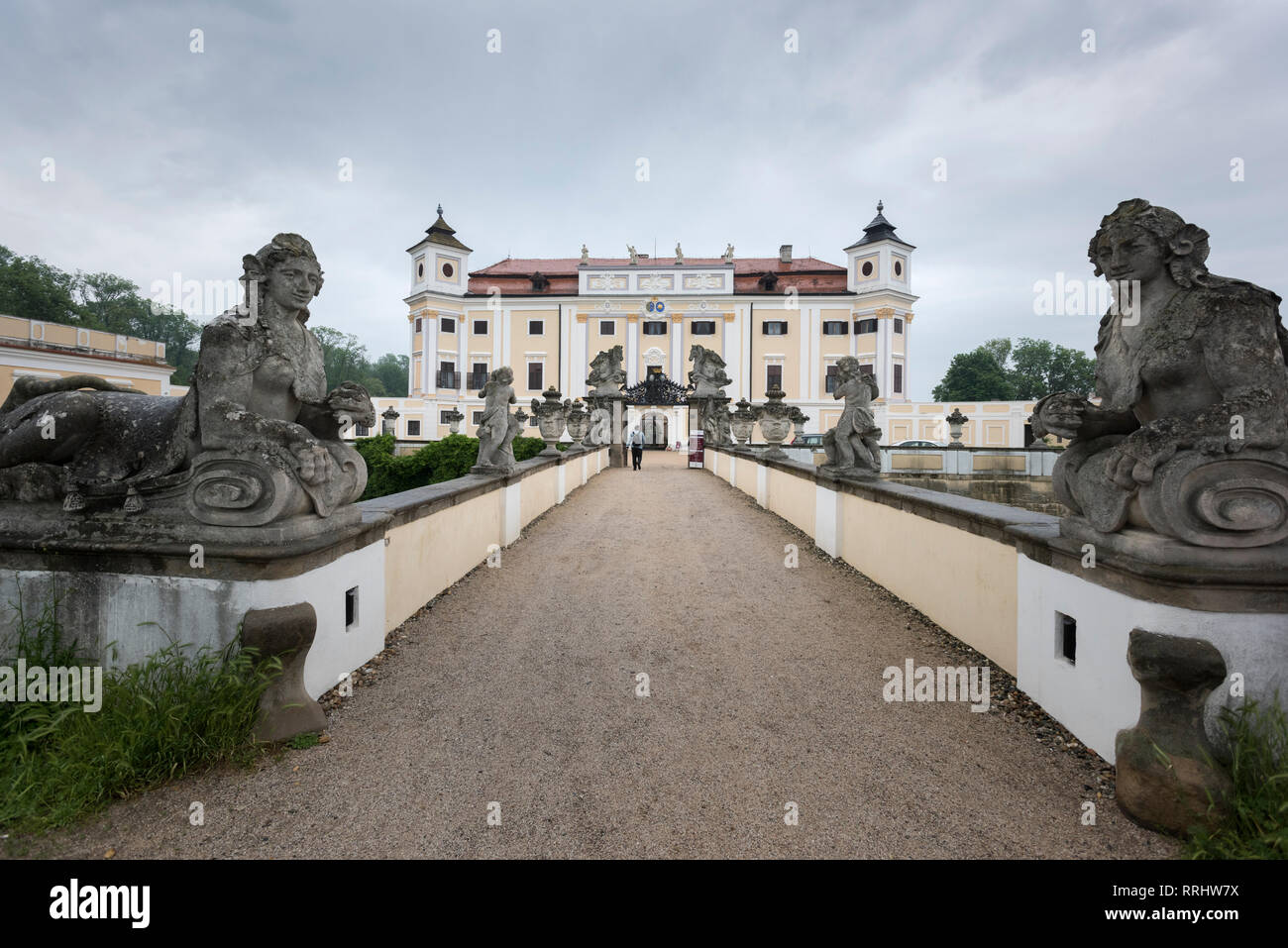 Chateau Milotice, Czech Republic, Europe Stock Photo - Alamy