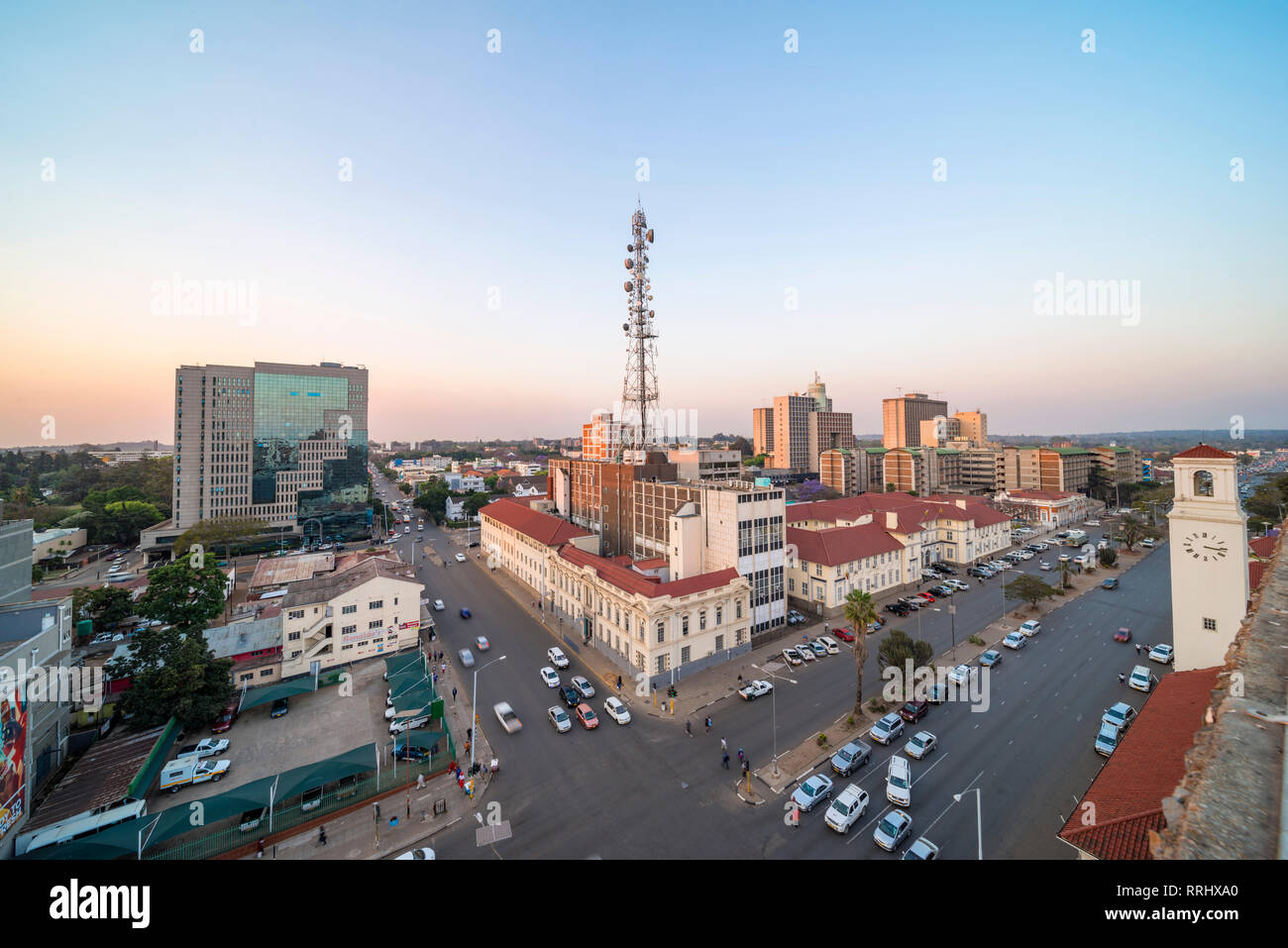 Harare cbd city centre, zimbabwe hi-res stock photography and images ...