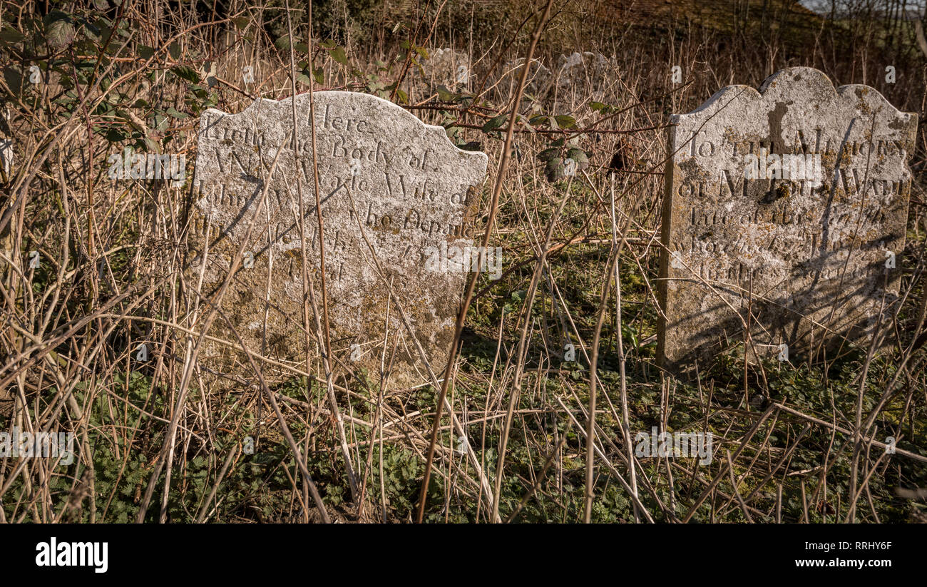 18th Century graveyard Stock Photo - Alamy