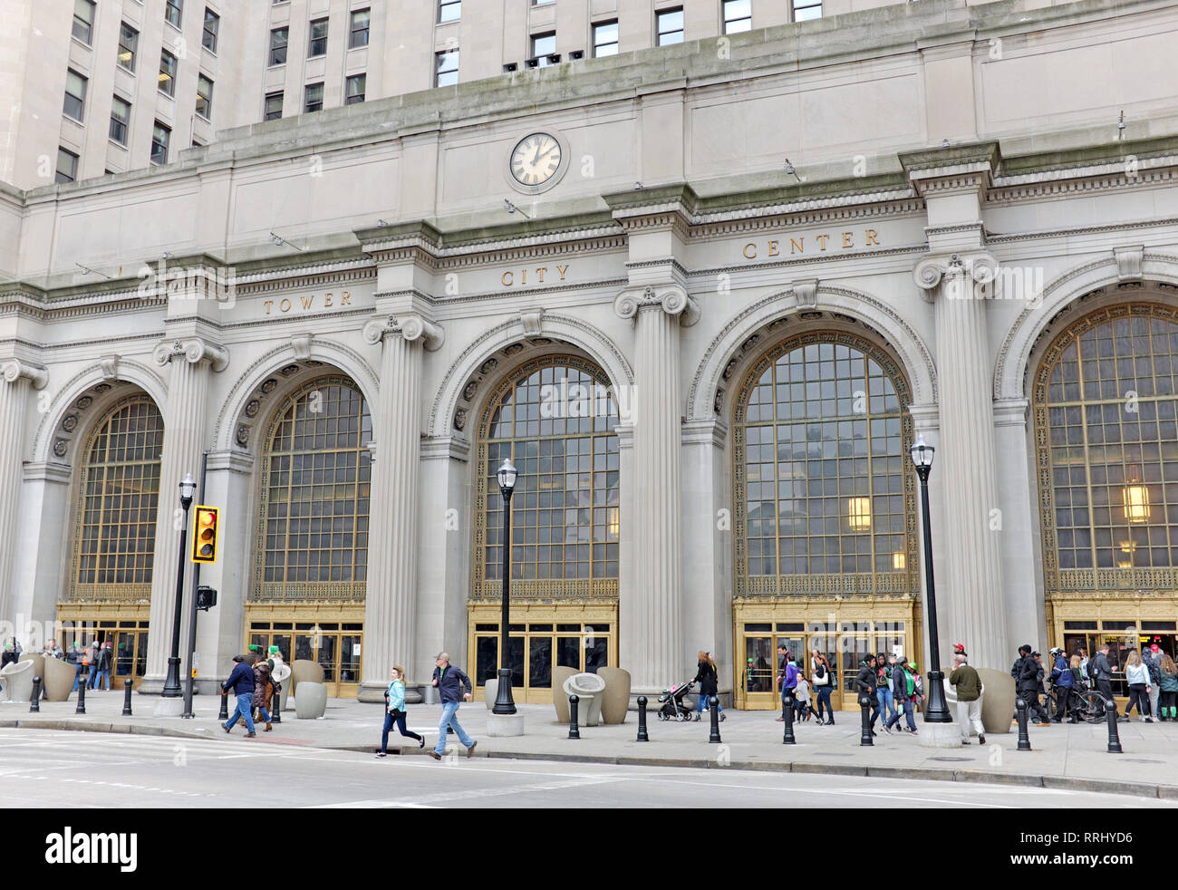 Cleveland Ohio Tower City Center High Resolution Stock Photography and ...