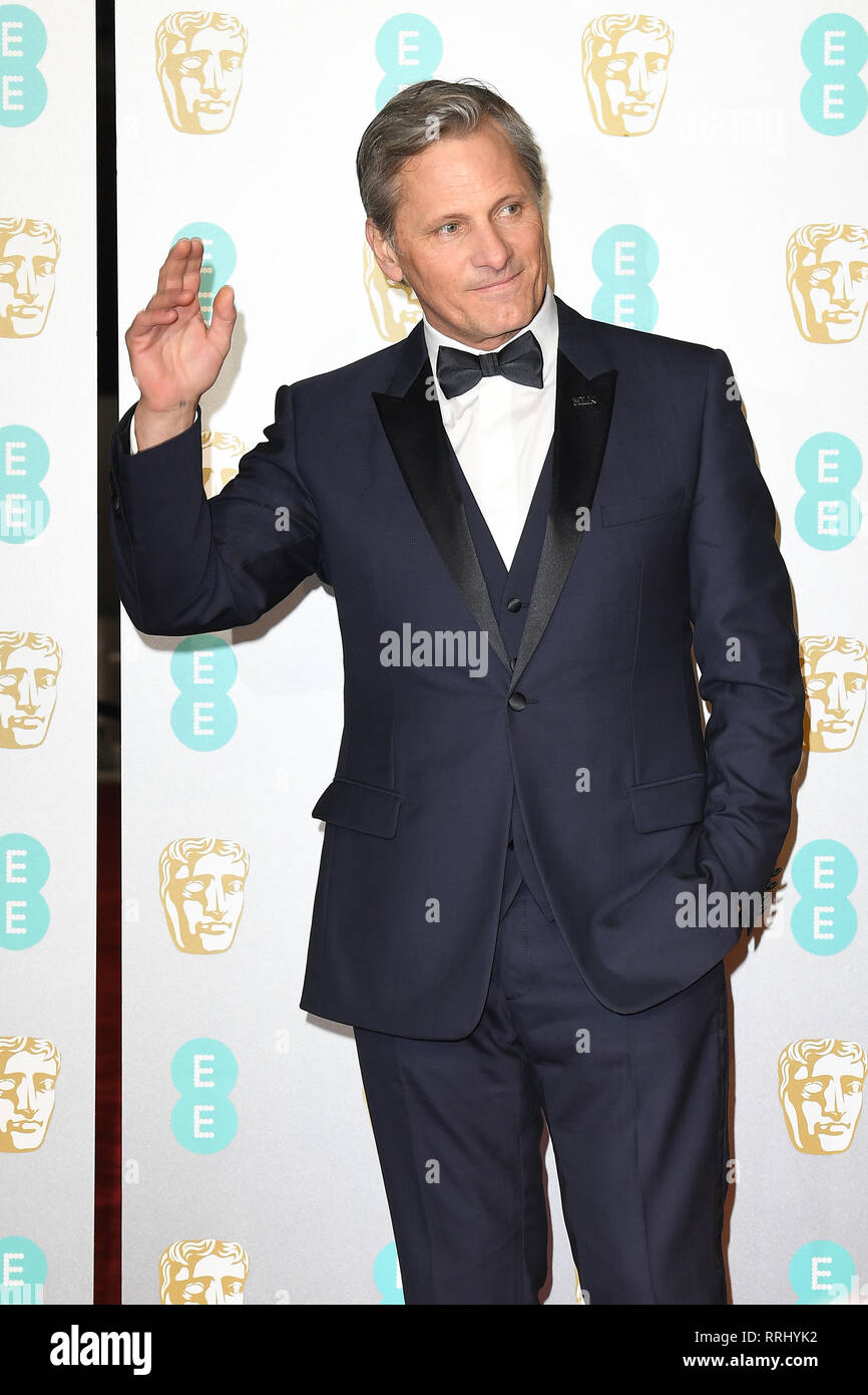 Danish actor Viggo Mortensen attends the EE British Academy Film Awards ...