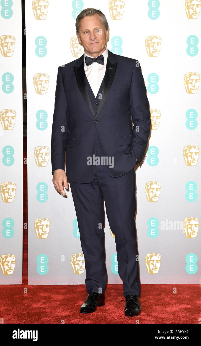 Danish actor Viggo Mortensen attends the EE British Academy Film Awards ...