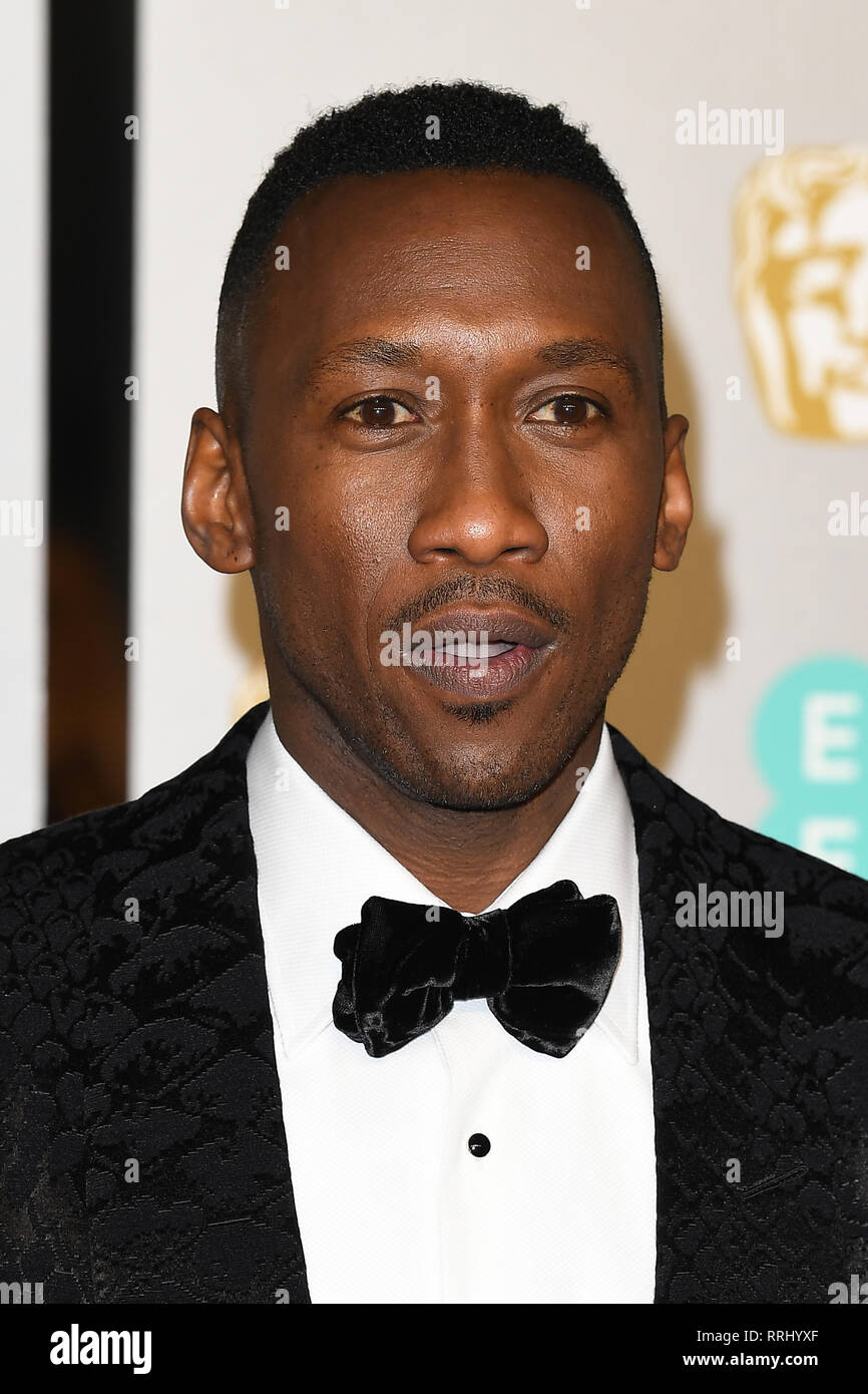 American actor Mahershala Ali attends the EE British Academy Film ...