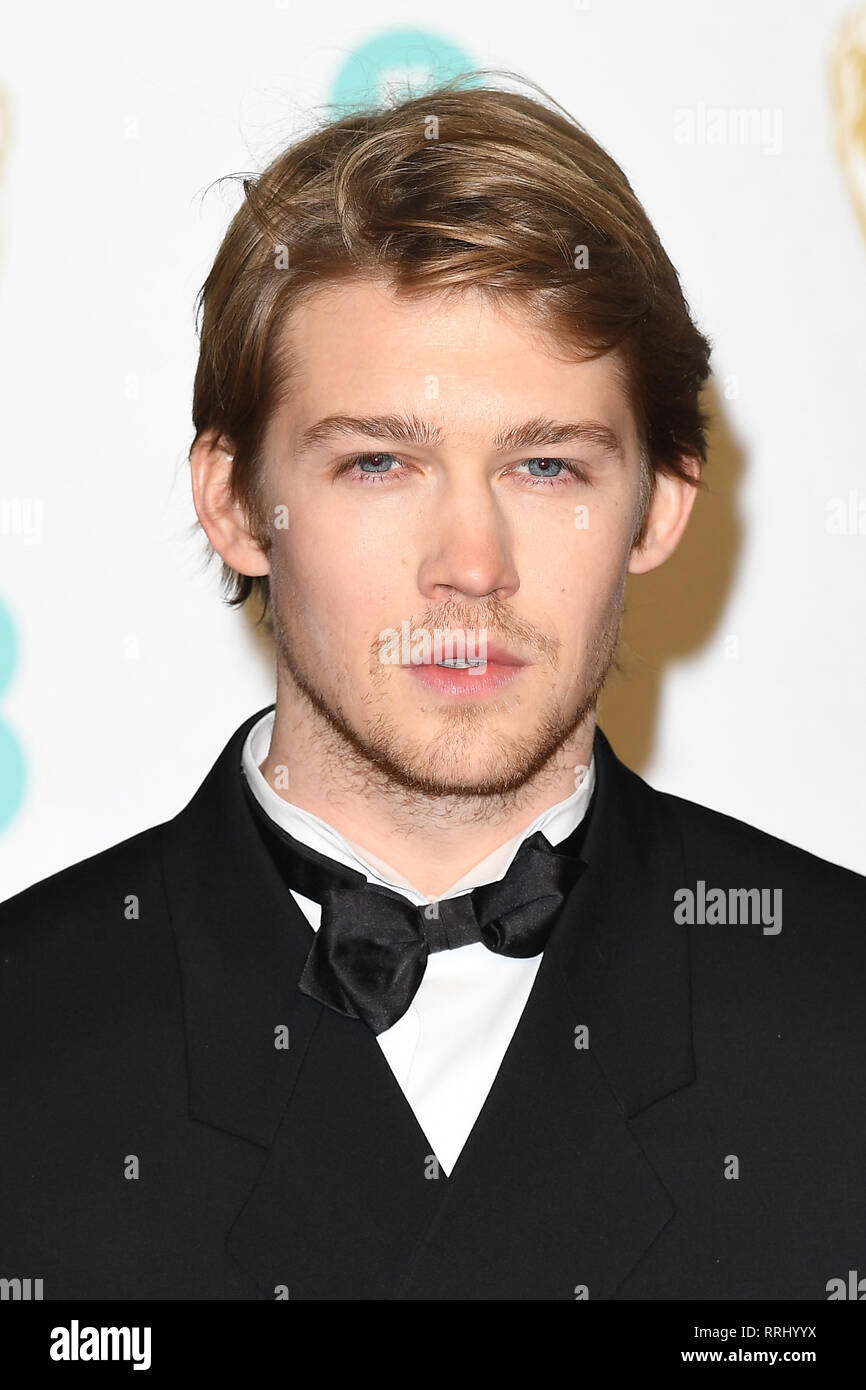 English actor Joe Alwyn attends the EE British Academy Film Awards at ...