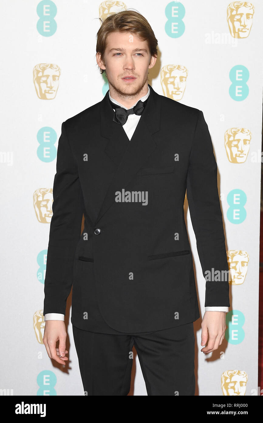 English actor Joe Alwyn attends the EE British Academy Film Awards at ...