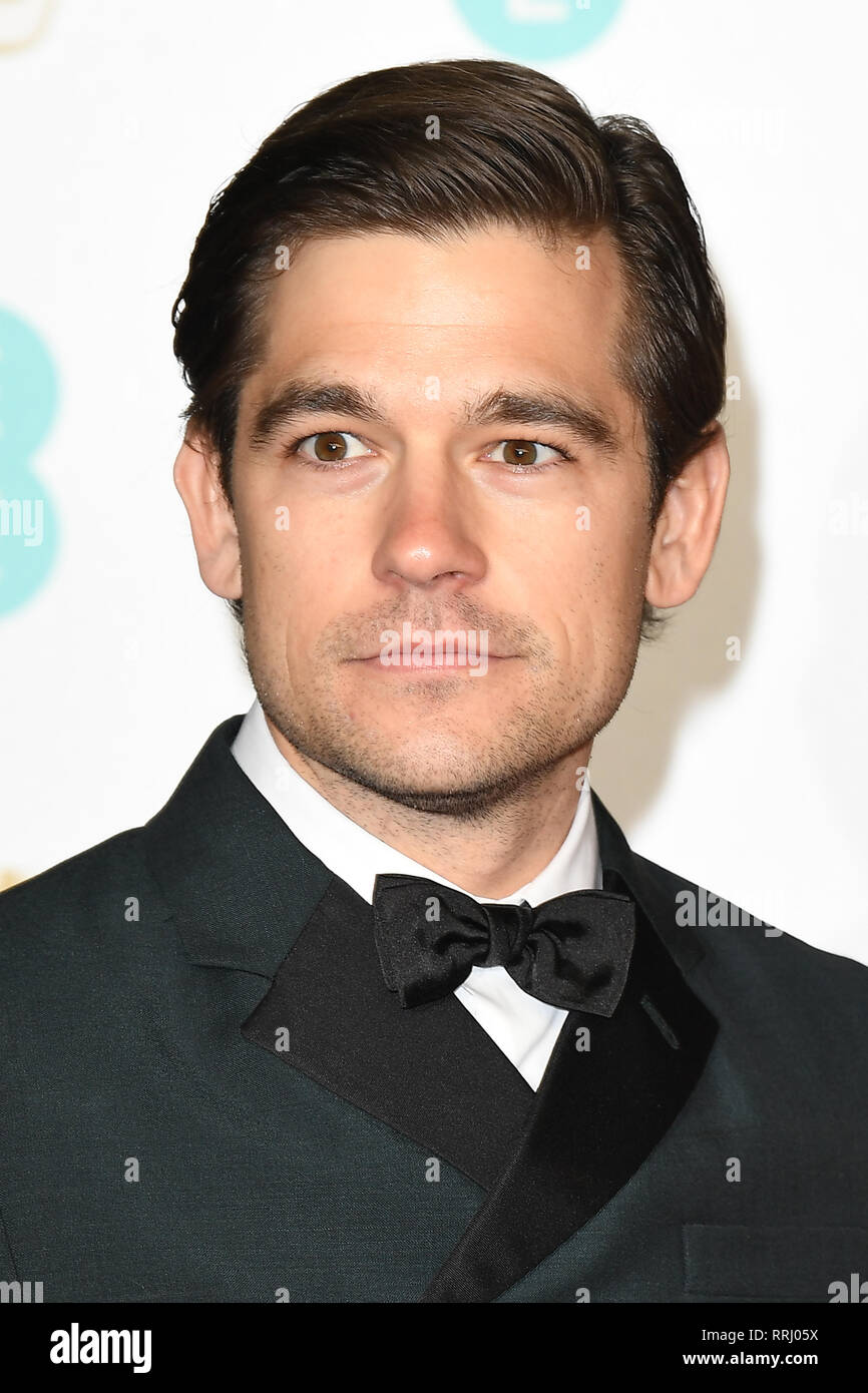 American actor Jason Ralph attends the EE British Academy Film Awards ...