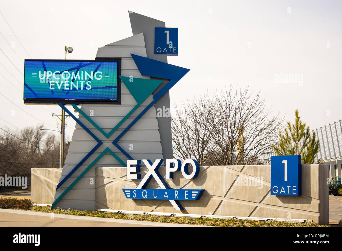 Tulsa, Oklahoma, USA - Expo Square Stock Photo - Alamy
