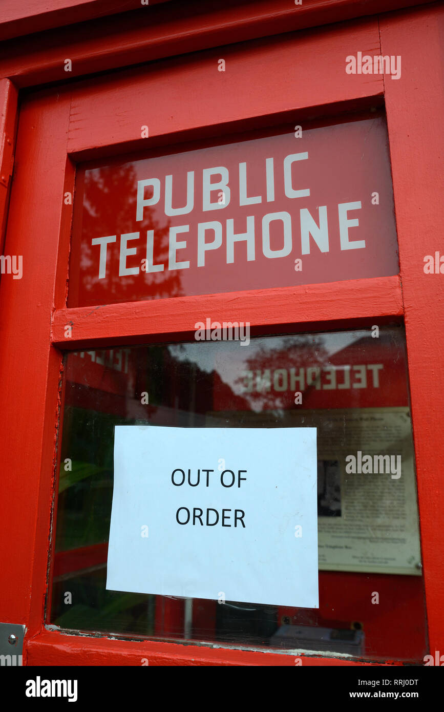Out of order sign hi-res stock photography and images - Alamy