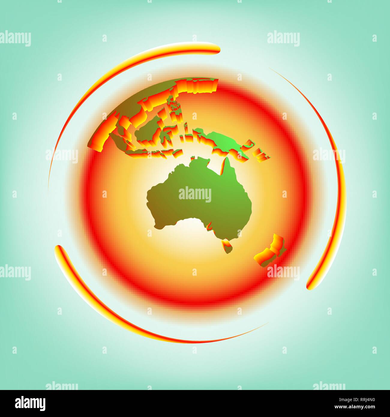 Global warming vector Stock Vector Image & Art - Alamy