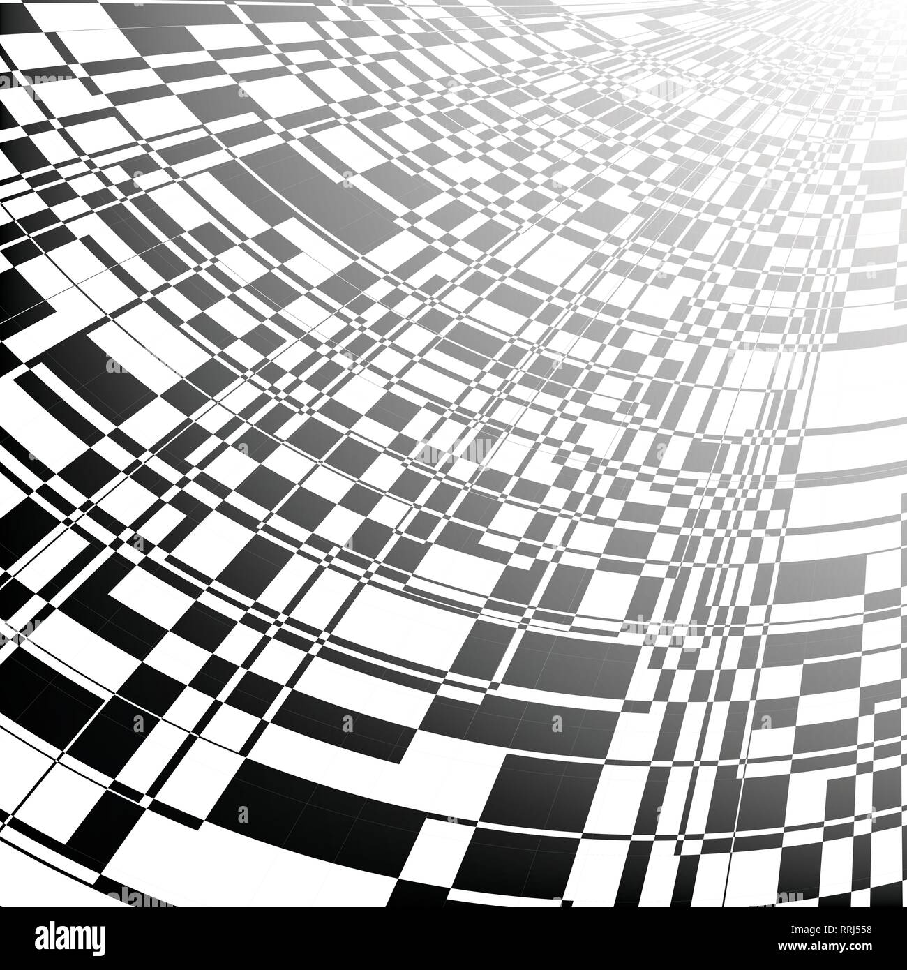 Black and write perspective abstract background Stock Vector Image ...