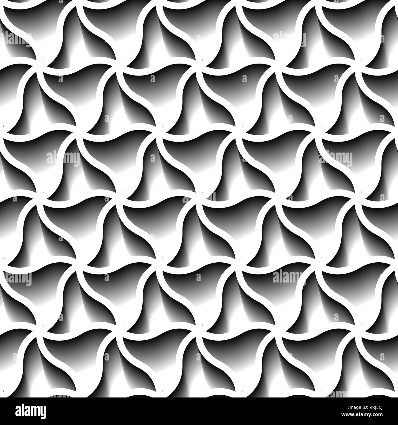 Seamless Abstract Geometric Pattern Prame Border Futuristic Wallpaper