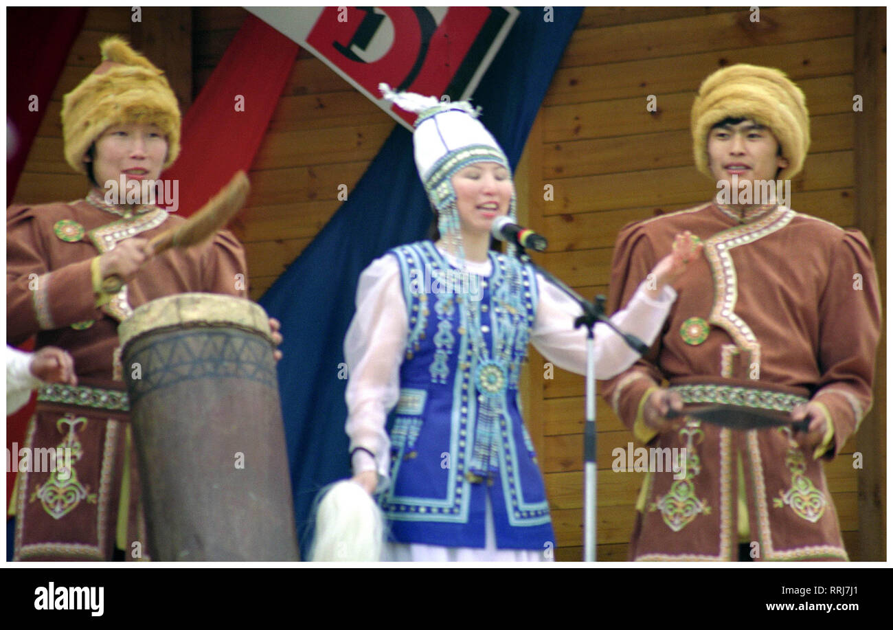 Buryats dress hi-res stock photography and images - Alamy