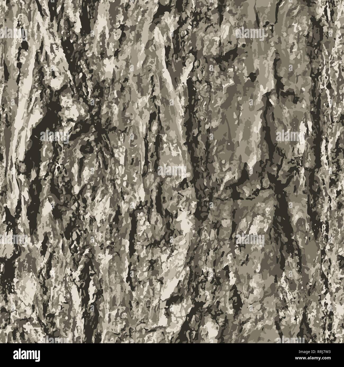 Texture bark shape with seamless background Stock Vector Image & Art ...