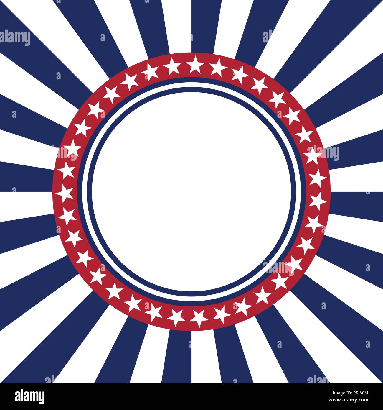 Stars And Stripes Border