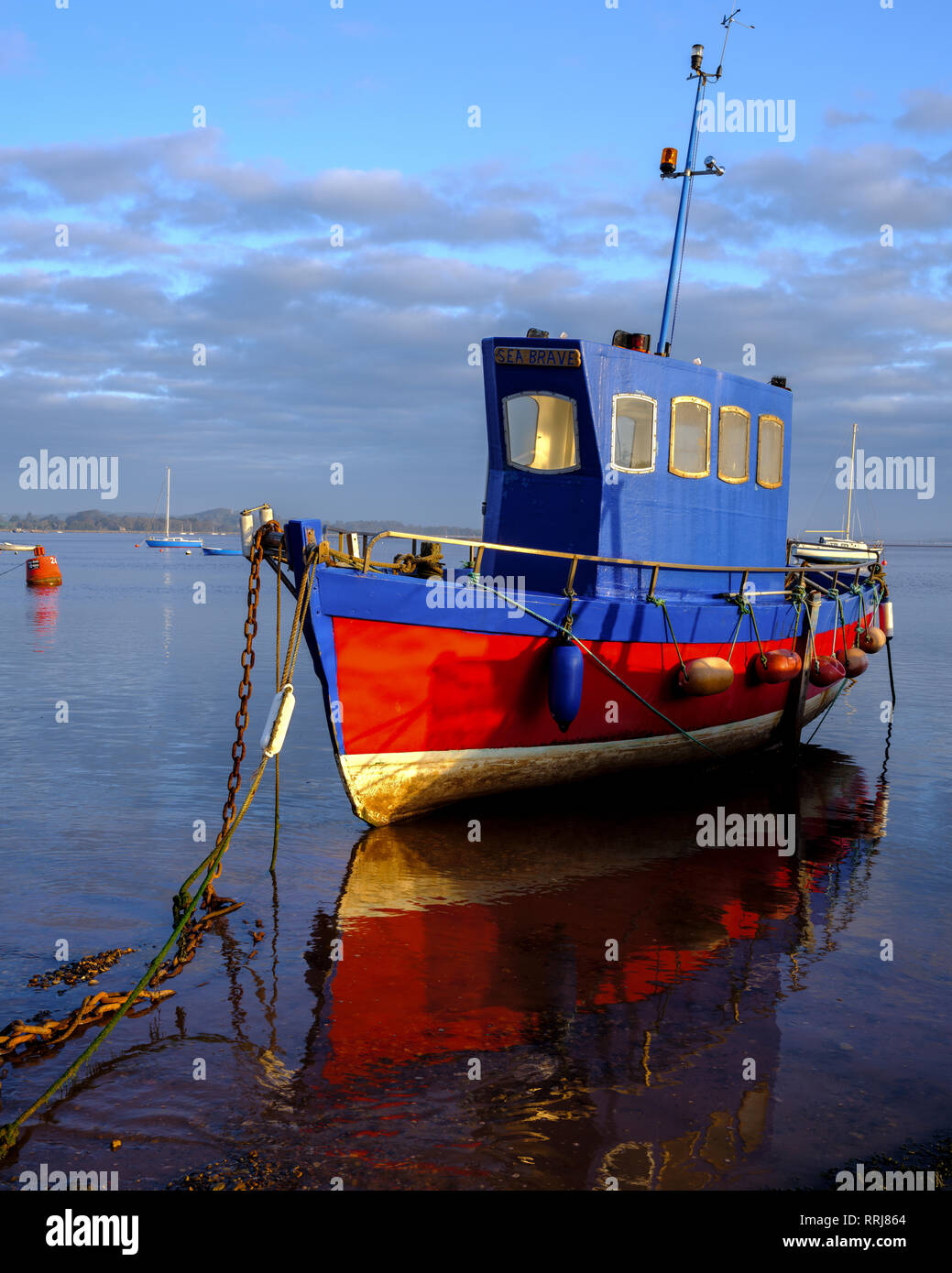 Exe estuary exmouth boat hi-res stock photography and images - Alamy