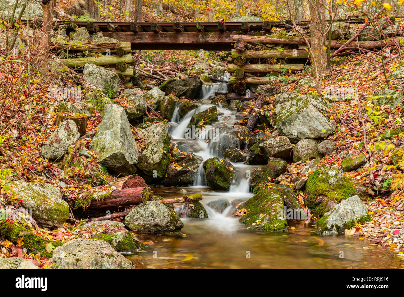 Mountain stream with waterfall hi-res stock photography and images - Alamy