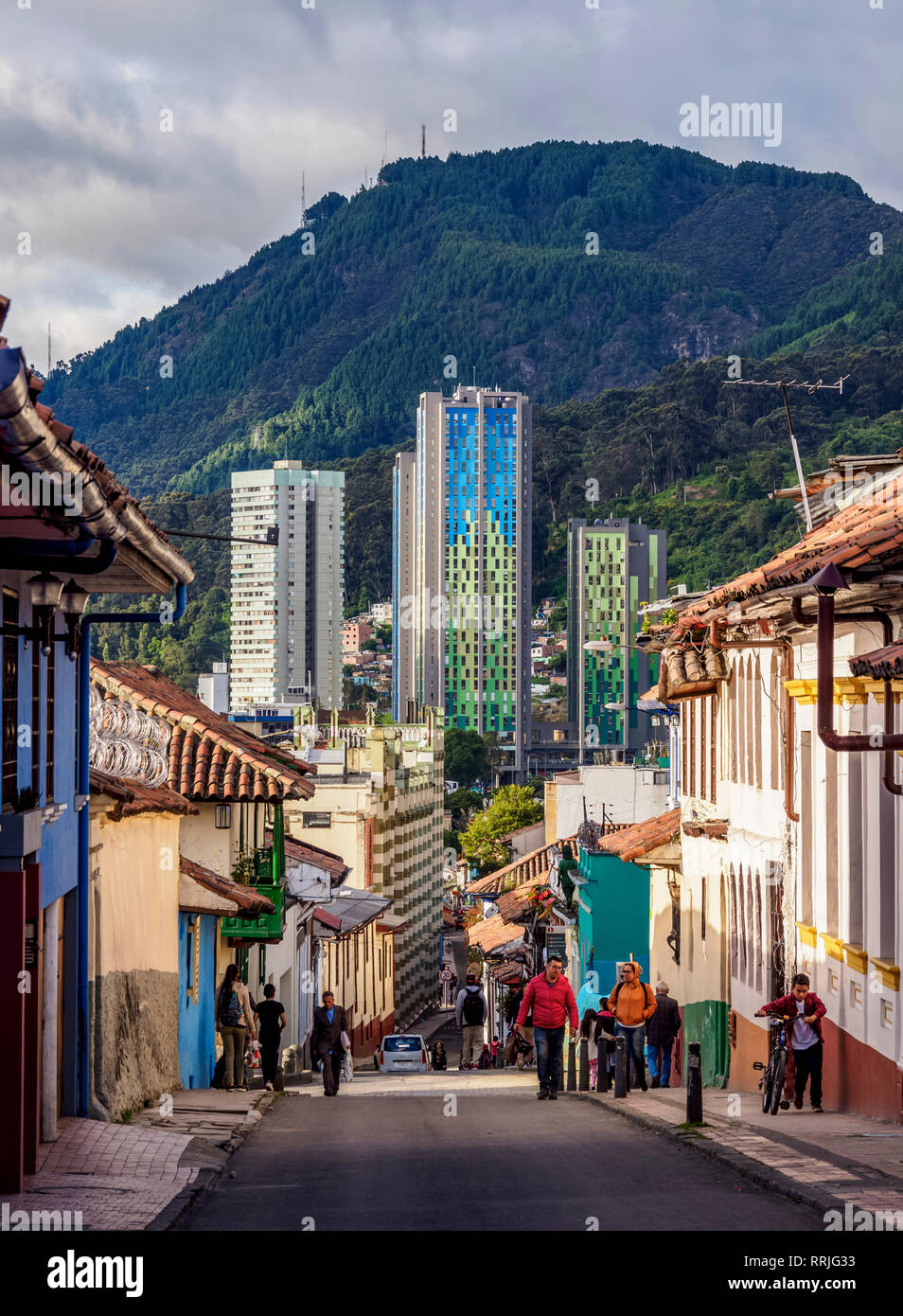 Bogota la candelaria view hi-res stock photography and images - Alamy