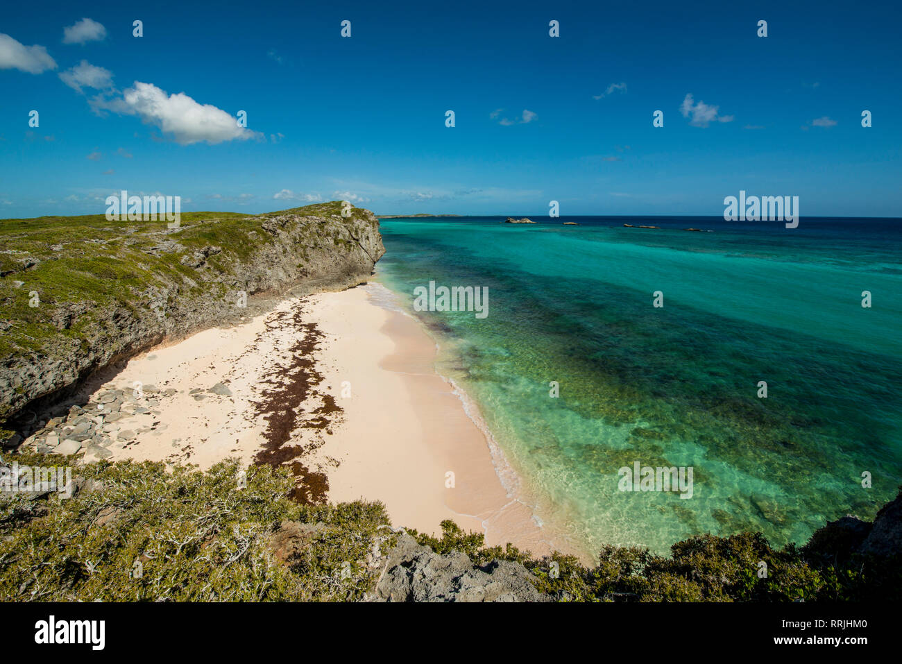 Secret Cave Beach, Middle Caicos, Turks and Caicos Islands, West Indies ...