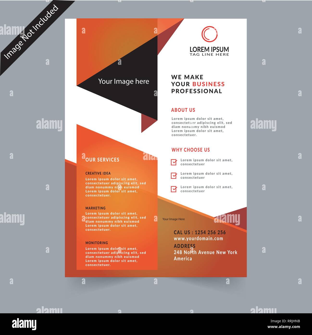 Flyer design hi-res stock photography and images - Alamy